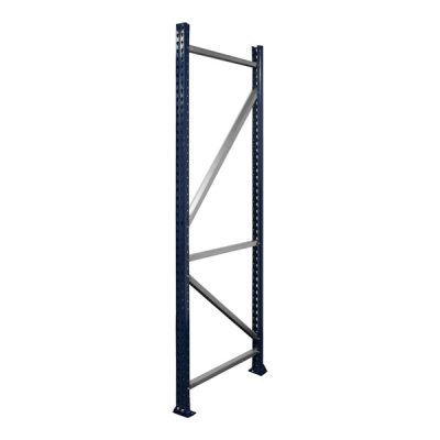 Mecalux Teardrop Upright Frame 16' High x 42'' Deep | Pallet Rack World