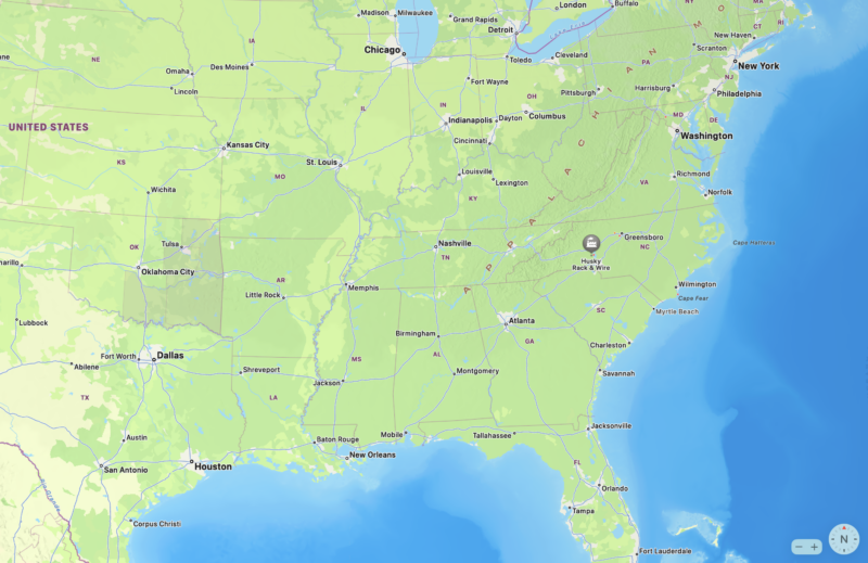 Husky Rack & Wire Teardrop Pallet Racking - Near Charlotte, NC