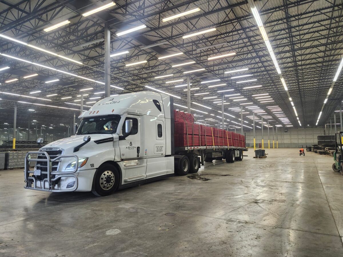 Used SpaceRak Teardrop Beams - 8' Long x 2.5'' Face - Great deal!